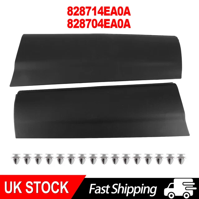 NEW FOR NISSAN QASHQAI Left & Right Hand Rear Door Moulding Trim Part ...