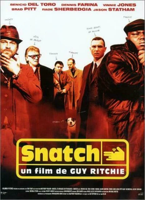 SNATCH. DVD 2001 Free UK P&P Value Guaranteed Trusted UK Seller Fast Dispatch £2.67 - PicClick UK