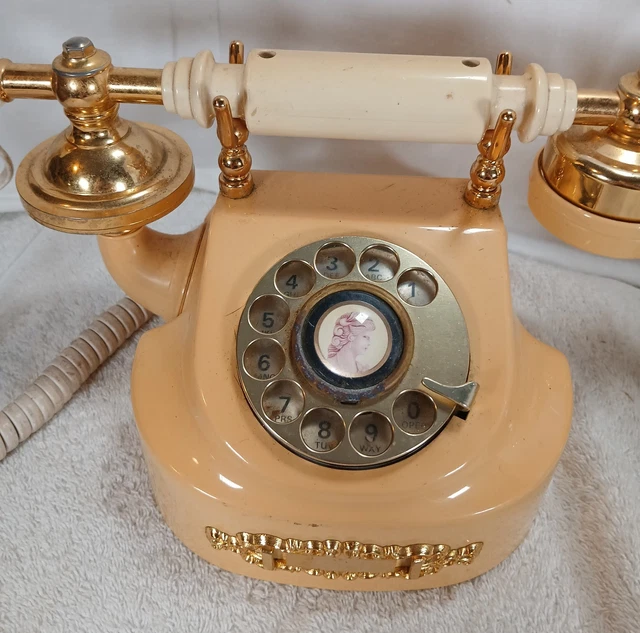 ANTIQUE WESTERN ROTARY Phone & Vintage French Style Rotary Lot of 2 £43 ...
