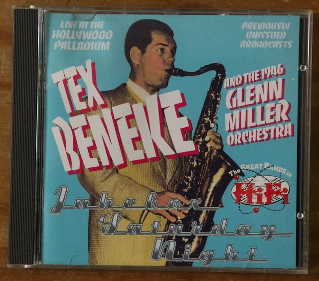 TEX BENEKE AND the 1946 Glenn Miller Orchestra - Jukebox Saturday Night ...