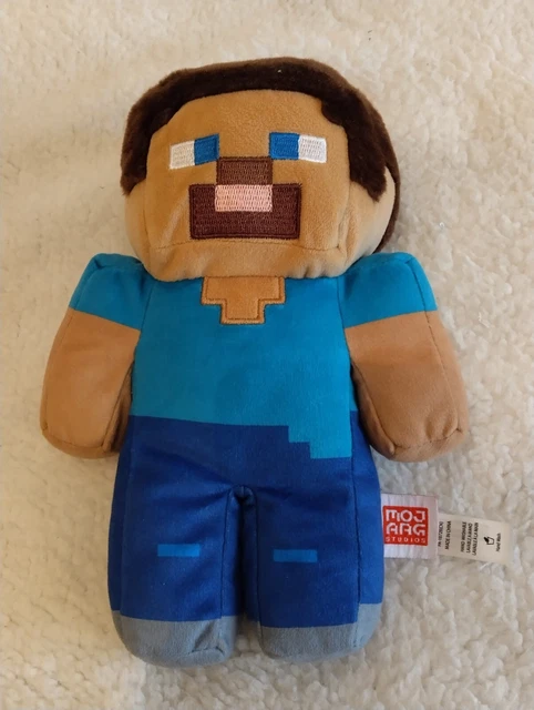 MINECRAFT STEVE PLUSH Soft Toy, Mojang/Mattel 2022 £10.99 - PicClick UK