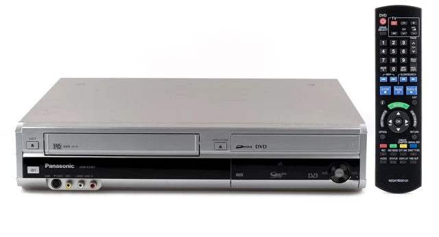 PANASONIC DMR-EZ49V EBS VHS DVD Registratore / HDMI / revisionato 1 ...