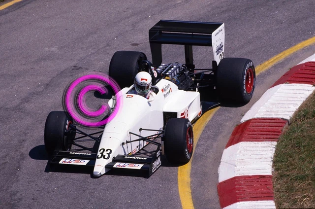 RACING ORIGINAL 35MM Slide F1 Stefano Modena - EuroBrun 1988 Brazil ...