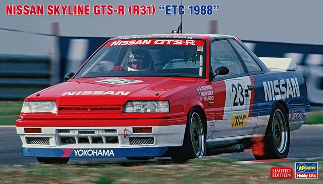 HASEGAWA 1/24 NISSAN Skyline GTS-R (R31) ETC1988 Model Kit 20495 New Japan EUR 84,53 - PicClick DE