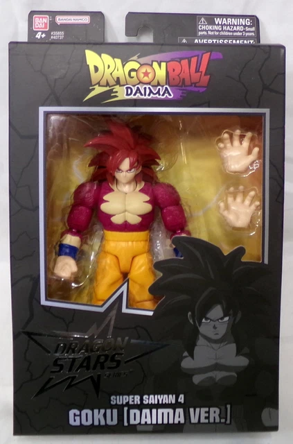 BANDAI DRAGON STARS Super Saiyan 4 Goku Daima Ver. 6" Figura EUR 34,39 ...