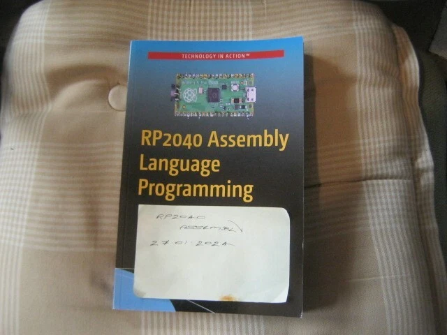 RP2040 ASSEMBLY LANGUAGE Programming (Ref 27/01/2024) £12.50 - PicClick UK