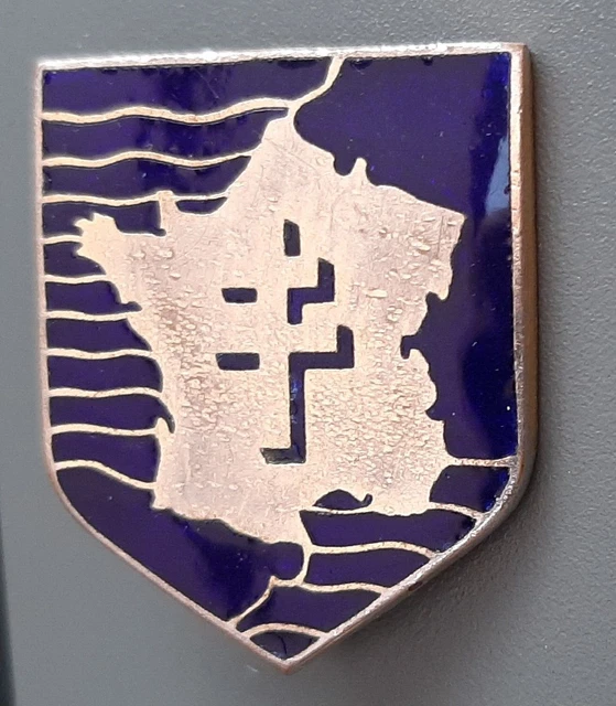 2° DB DIVISION BLINDÉE Leclerc Insigne Badge émail circa 1947 Drago OM ORIGINAL EUR 49,99 ...