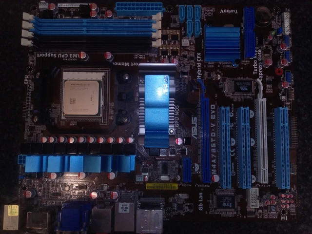 ASUS M4A785TD-V EVO Socket AM3 DDR3 HDMI Motherboard with AMD Phenom II ...