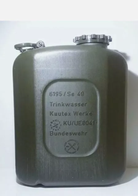 ORIGINAL BW BUNDESWEHR Wasserkanister Trinkwasserkanister ...