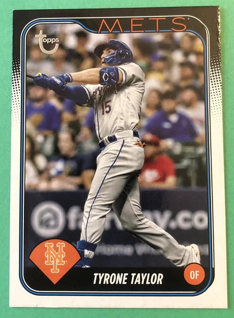 CARTA PARALLELA 2024 Topps Series 2 #455 Tyrone Taylor vintage stock ...