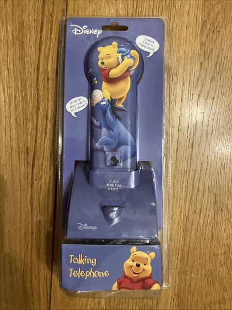 RARE NEW OLD Stock Disney Talking Telephone, Winnie The Pooh, Eeyore ...