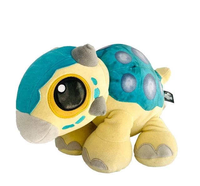 JURASSIC WORLD CAMP Cretaceous Dinosaur Bumpy Ankylosaurus Plush Soft ...