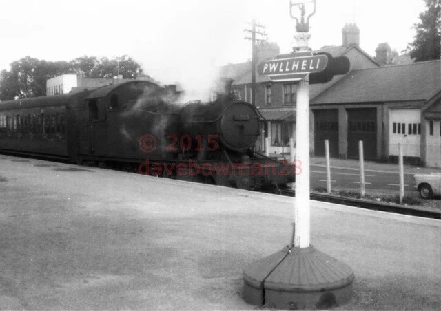 PHOTO GWR 5553 On A Passenger Working At Pwllheli Railway Station In ...