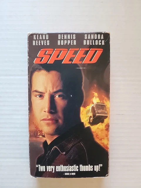 SPEED (VHS, 1994) Keanu Reeves, Dennis Hopper, Sandra Bullock EUR 1,05 ...