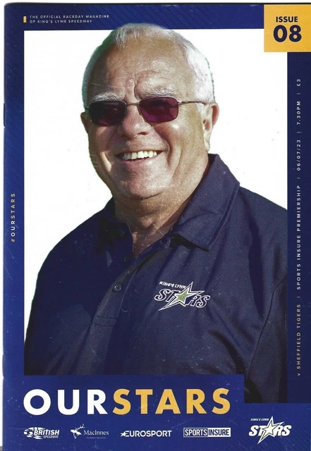 KINGS LYNN V Sheffield 6/7/2023 Blank Speedway Programme £0.99 ...