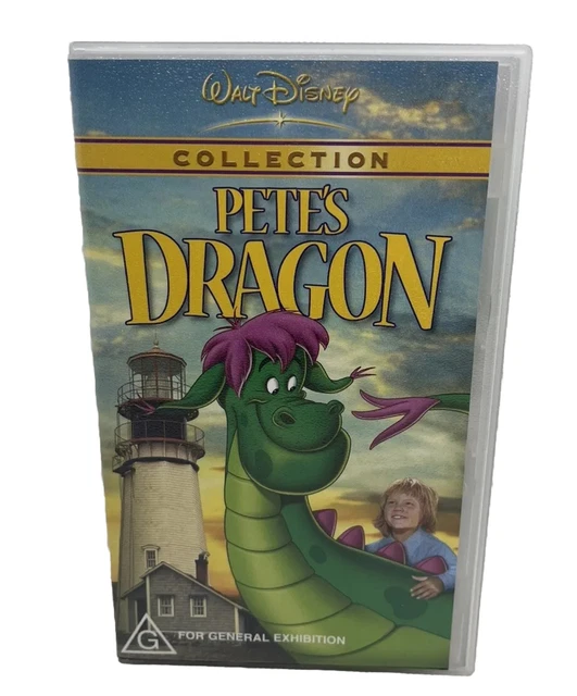 PETE'S DRAGON VHS Walt Disney Classic Children's PAL G Musical New ...
