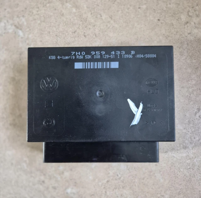 VOLKSWAGEN TRANSPORTER T5 Convenience Control Module ECU 7H0959433B ...