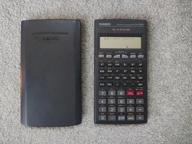 CASIO FX-83WA SCIENTIFIC Calculator - Faulty Screen £1.95 - PicClick UK