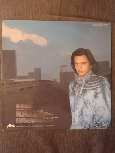 JEAN MICHEL JARRE Equinoxe 1979 Disques Dreyfus Reissue 12" Lp Fdm ...