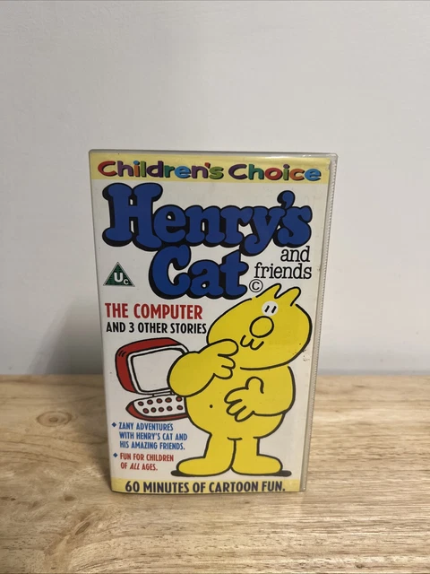 HENRY'S CAT AND Friends The Computer - VHS Video Tape £11.11 - PicClick UK
