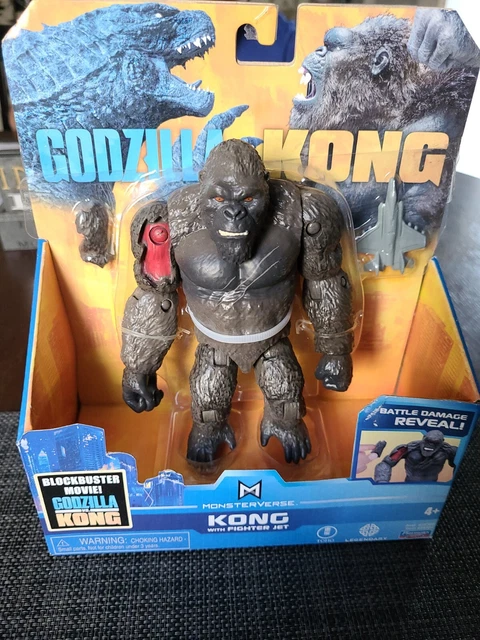Playmates Toys Monsterverse Godzilla Vs Kong Kong With Fighter Jet 35304 Eur 2200