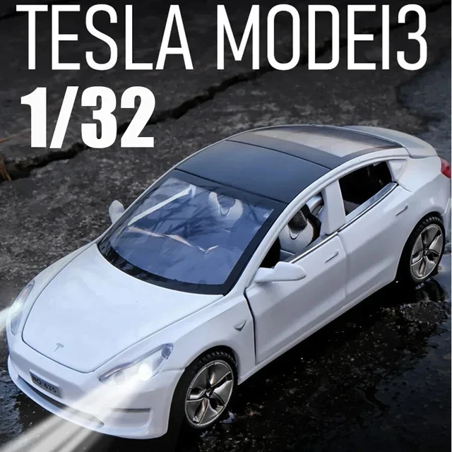 1:32 TESLA MODEL 3 Alloy Diecast Car Model EUR 38,39 - PicClick FR