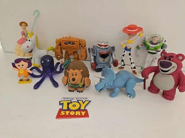 DISNEY STORE TOY Story Mega Figurine Set Deluxe 11 Figures VERY Rare ...