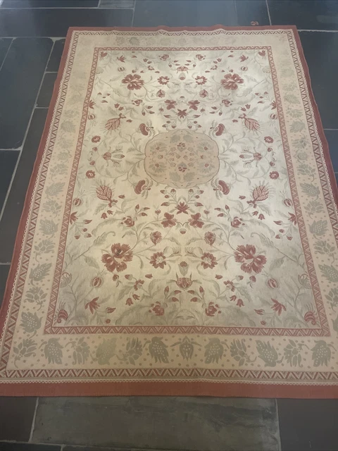 LAURA ASHLEY VINTAGE Kirkland Wood Blend Rug 94 x 64 ins £85.00 ...