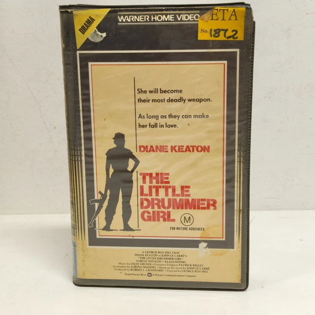 THE LITTLE DRUMMER Girl - Clamshell Big Box Ex Rental Betamax Tape $45. ...