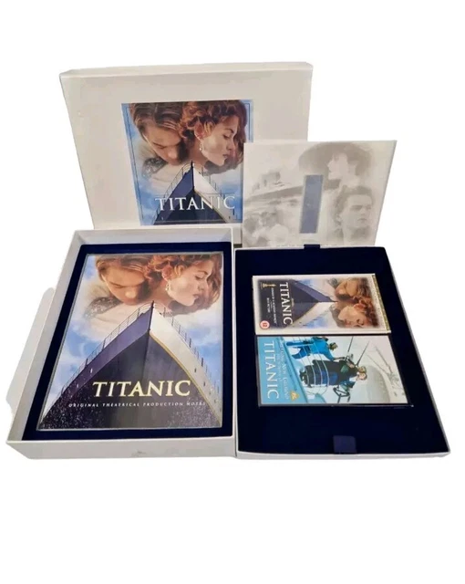 TITANIC - VHS Widescreen Collectors Edition Boxset - Book/Script/Film ...