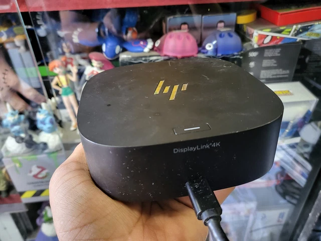 HP DISPLAY LINK 4K USB-C Universal Dock G2 HDMI USB Ethernet Jack Hub ...