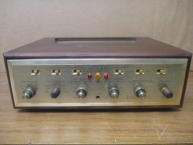 VINTAGE H. H. Scott Model 299C Stereomaster Amplifier $650.00 - PicClick
