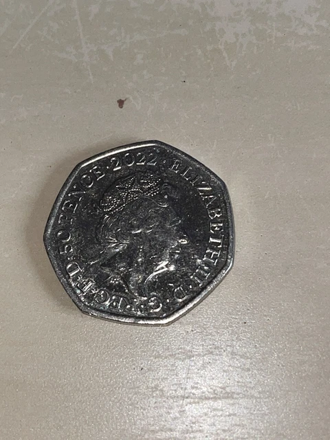 2022 HM QUEEN Platinum Jubilee 70 Years 50p Coin Rare £200.00 - PicClick UK