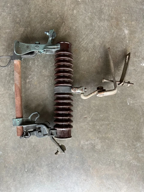 ANTIQUE KEARNEY 1930’S High Voltage Electric Cutout Fused Switch $75.00 ...