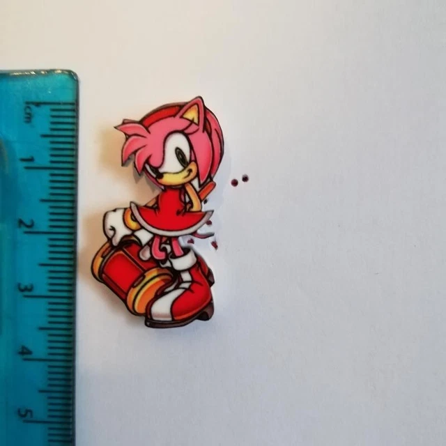 SONIC THE HEDGEHOG - Amy Rose - Pin Badge EUR 3,04 - PicClick IT