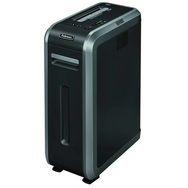 FELLOWES POWERSHRED 125CI Cross Cut Shredder 53 Litre 18 Sheet Black ...