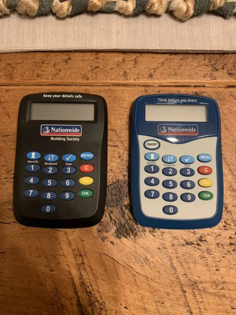 NATIONWIDE PINSENTRY SECURITY Online Banking Pin Entry Card Reader £11. ...