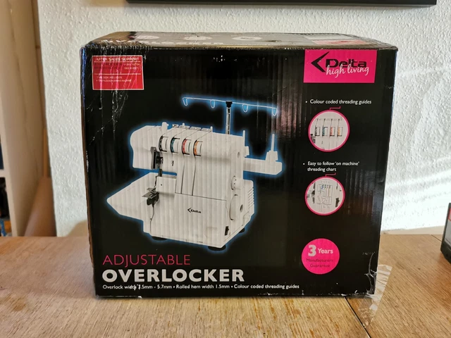 DELTA OL-1000 OVERLOCKER Sewing Machine NEW UNUSED £167.12 - PicClick UK