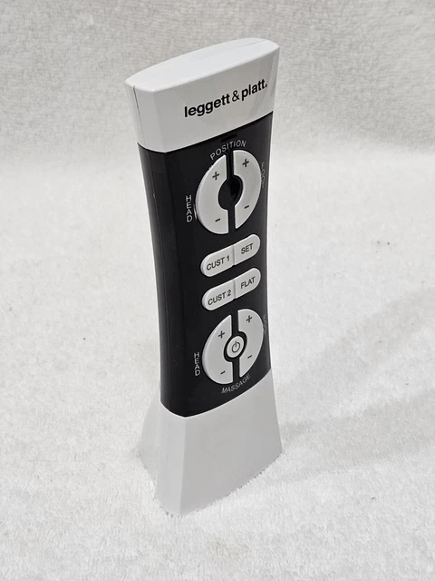 LEGGETT & PLATT Adjustable Bed Remote, S-Cape 1.0 w Light RF-WW Remote ...