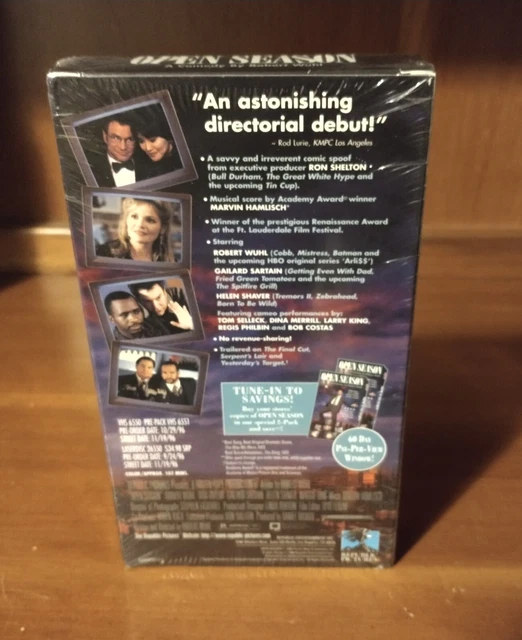 OPEN SEASON- BRAND New Sealed VHS- Rare Promotional/Screening Version ...