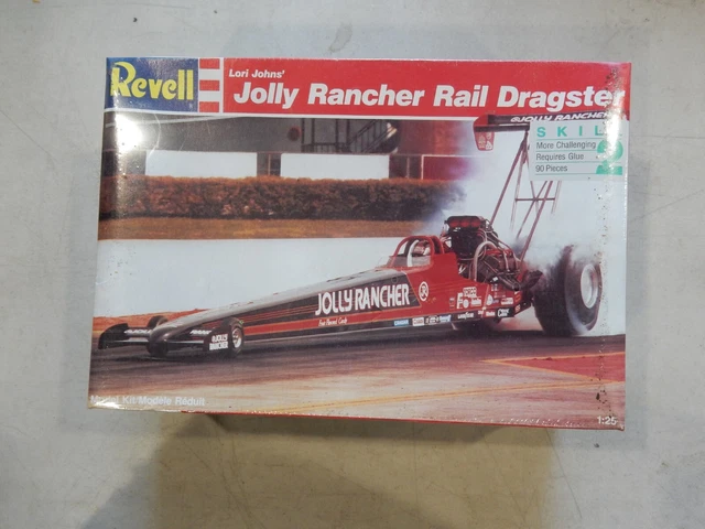 LORI JOHNS JOLLY Rancher Dragster Race Car Model Kit Sealed Kit $29.99 ...