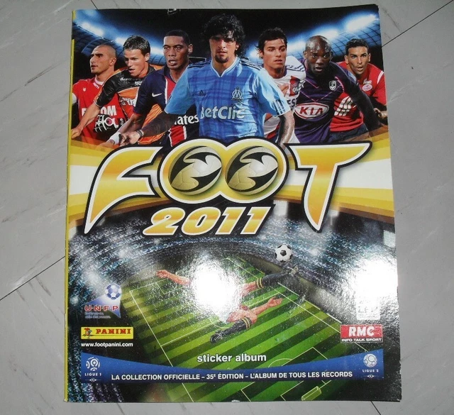 ALBUM PANINI FOOT 2011 vide avec bon de commande EUR 8,00 - PicClick FR