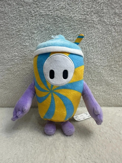 FALL GUYS PURPLE blue yellow milkshake soft toy plush £5.45 - PicClick UK