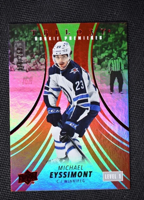 2022-23 UD TRILOGIE Rouge #106 Michael Eyssimont /299 - Jets de ...