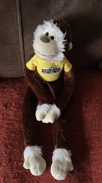 TOYS R US Times Square New York Souvenir Brown Hanging Monkey Plush ...