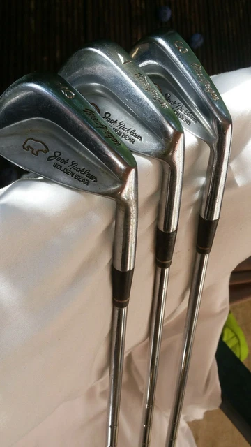 JACK NICKLAUS ORSO d'oro di Macgregor ferri da stiro 3,7 e 9 - RH EUR ...