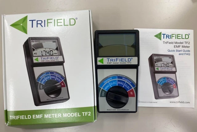 TRIFIELD METER TF2 Digital EMF Meter for Magnetic, Electric & Radio ...