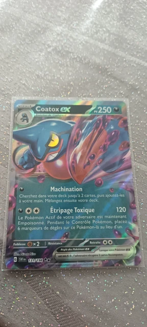 CARTE POKÉMON COATOX Ex 131/198 Ecarlate et Violet EV01 FR EUR 2,50 - PicClick FR