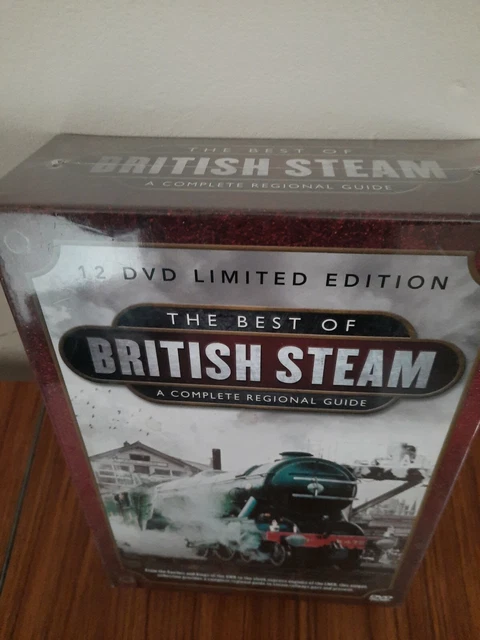 DVD BOX SET ,The Best of British Steam 12 x discs ltd edition R2 new ...