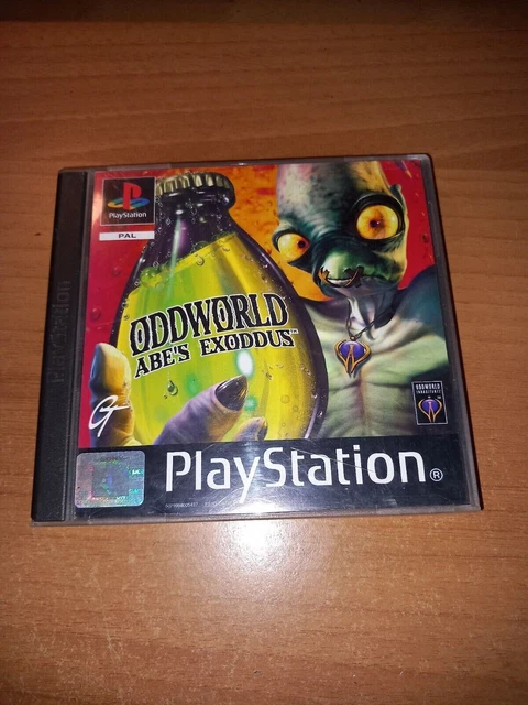 PS1 PSX SONY Playstation 1 Ps2 Oddworld Abe's Exoddus Pal Ita Completo ...